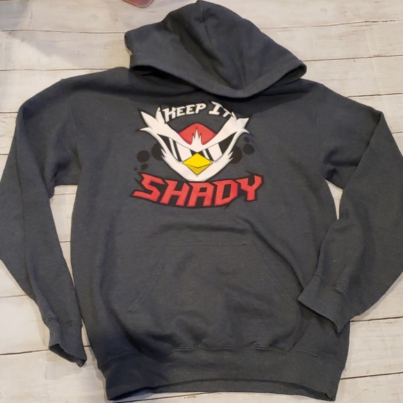 Gildan | Shirts | Gildan Gray Hoodie Keep It Shady Size Small | Poshmark
